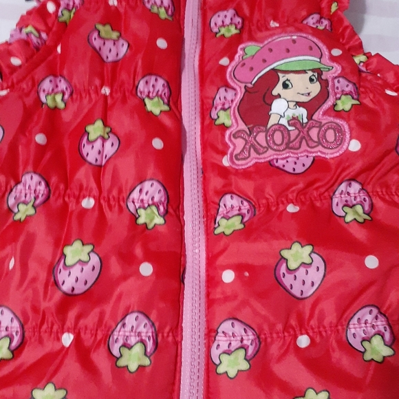 Jackets & Coats | Strawberry Shortcake Girls Vest | Poshmark